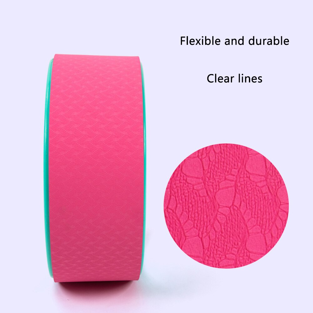 Yoga Wheel TPE Non-Slip Yoga Spine Roller Wheel Ci... – Grandado