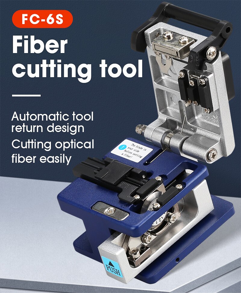 Ftth Tool Fiber Cleaver FC-6S Optical Fiber Cuttin... – Grandado