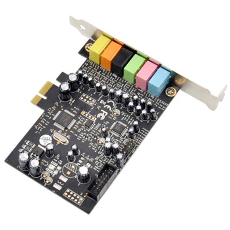 PCIe 7.1CH Sound Card Stereo Surround Sound PCI-E ... – Grandado