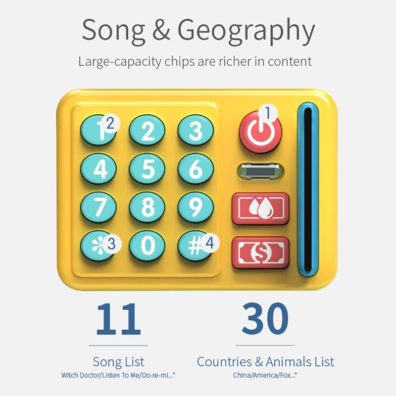 Pretend Play House Toys Children's Simulation Talk... – Grandado