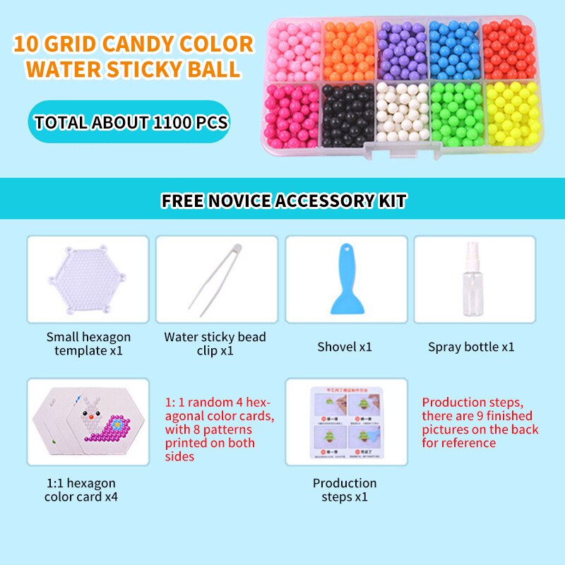 DIY Handmade Children'S Toy Water Sticky Bead 10 G... – Grandado