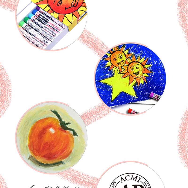 SAKURA Stationery Painting Small Sun Oil Painting ... – Vicedeal
