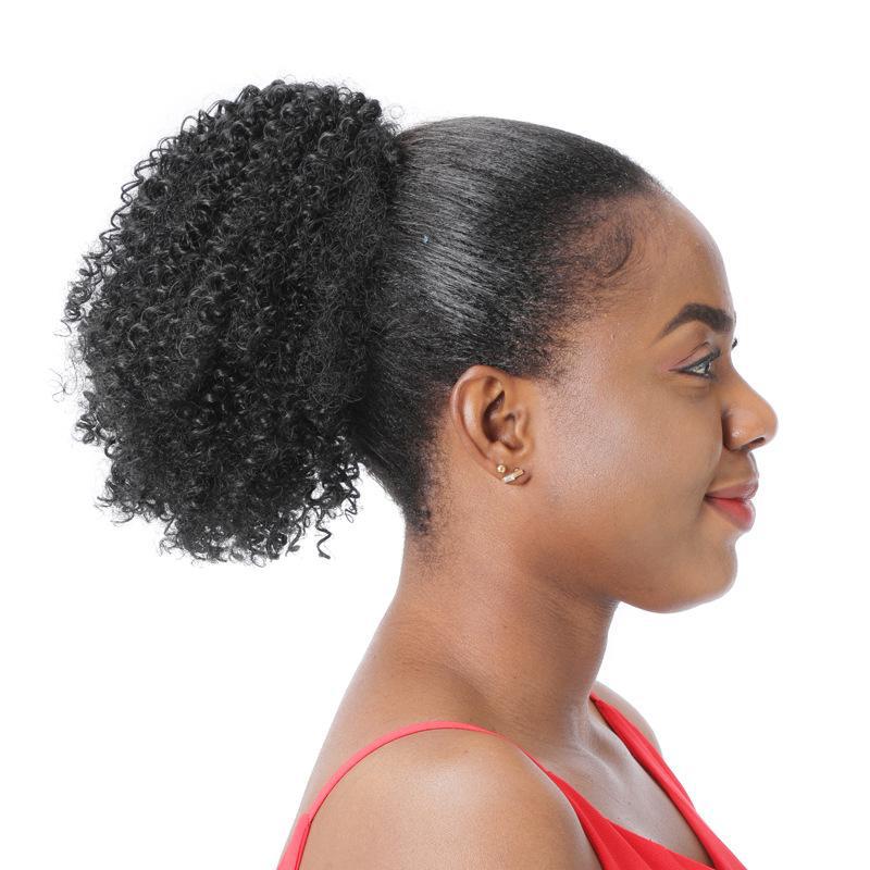 Drawstring Puff Ponytail Afro Kinky Curly Hair Ext... – Grandado