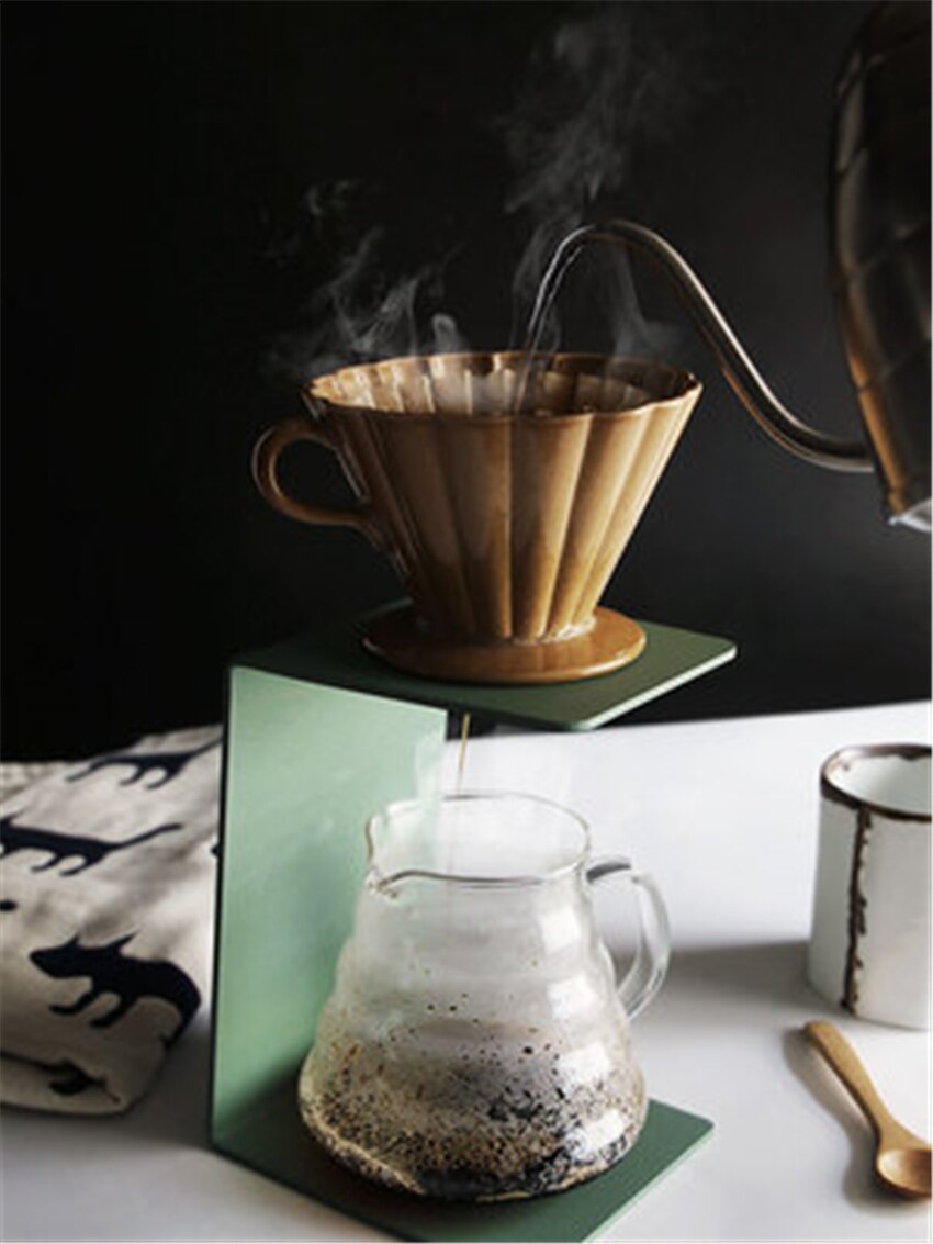 Hand-made koffie filter stand macaron kleur tieyi ... – Grandado