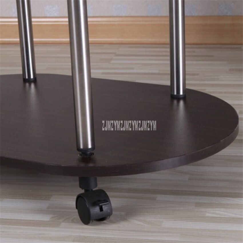 Table de thé de forme ovale mobile moderne de 3 co... – Grandado