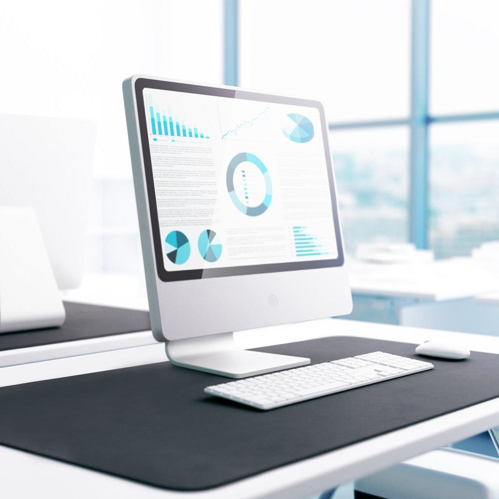 Stor blød pude 900*430mm tastaturmåtter skridsikke... – Vicedeal