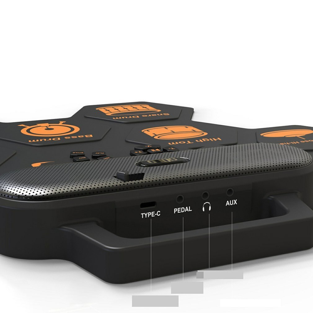 Tabletop Drum Portable Silicone Beginners Practice... – Vicedeal