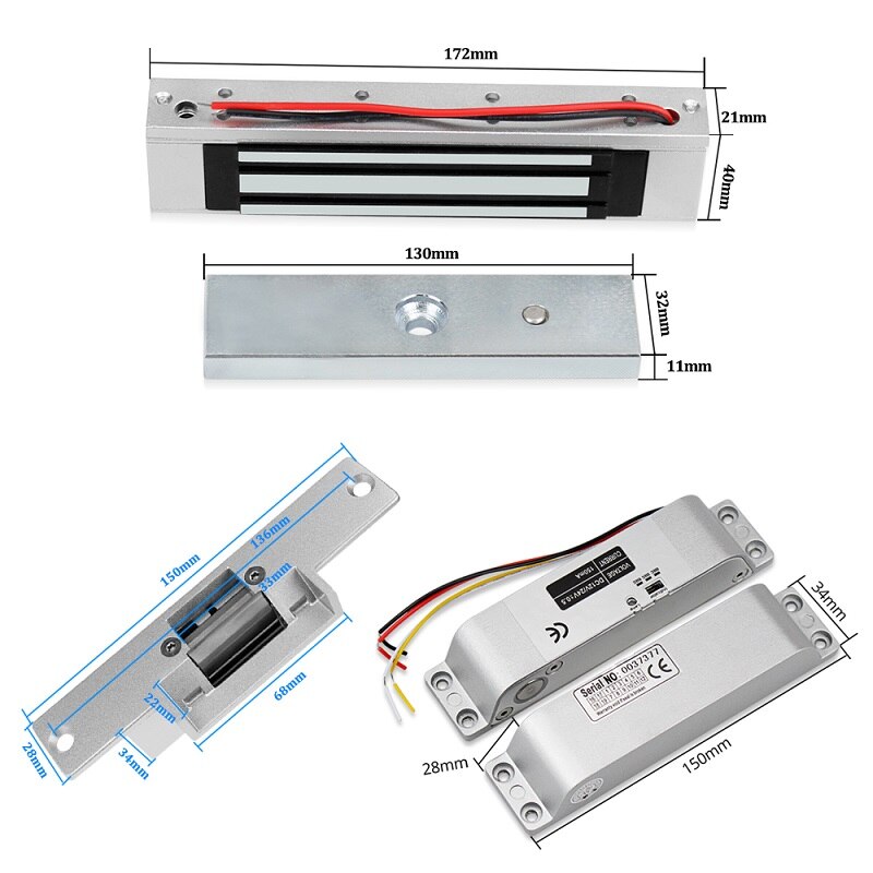 ACCESS CONTROL SYSTEM kit 125KHz RFID tags access ... – Grandado