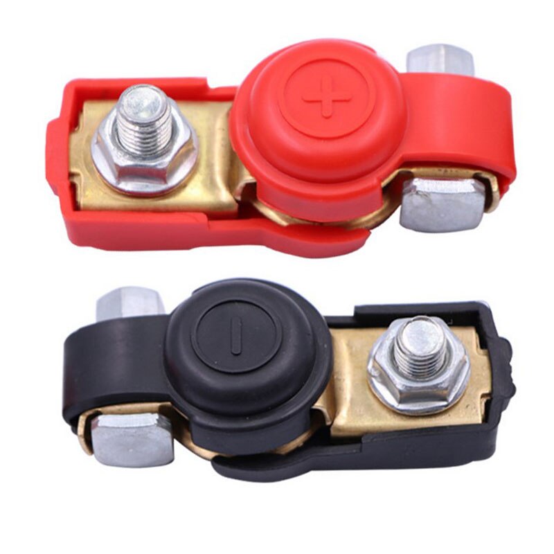 2 Stck Auto Batterie Terminal Stecker oben Post po... – Grandado