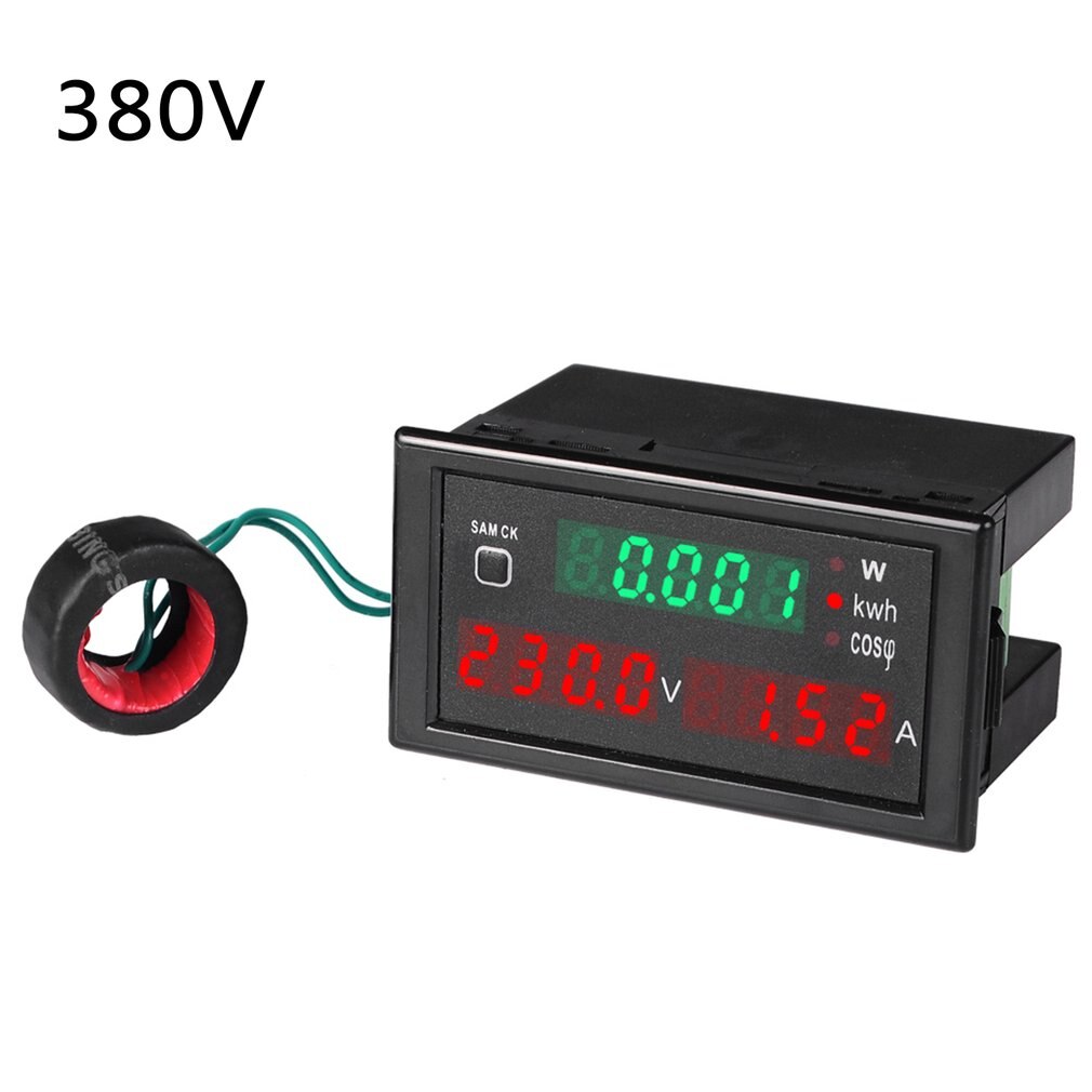 Voltmeter En Ampèremeter Ac Elektrische Display St... – Grandado