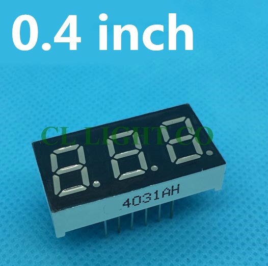 0.4 inch rood 7 Segment display 0.4 "radixpunt LED... – Grandado