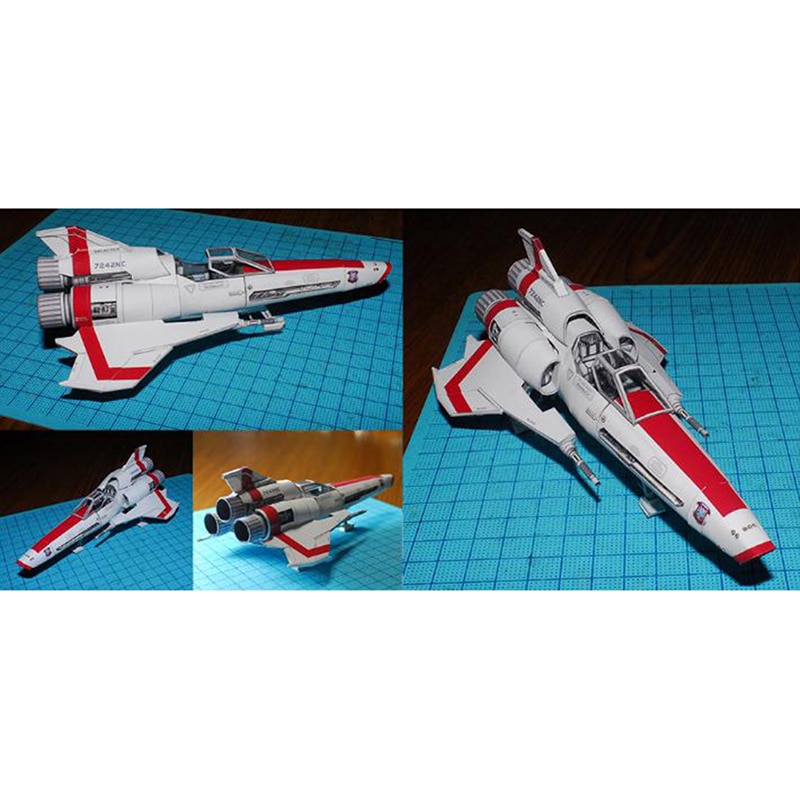 Battlestar Viper 2 Viper Mk2 3D Paper Model DIY Ha... – Vicedeal