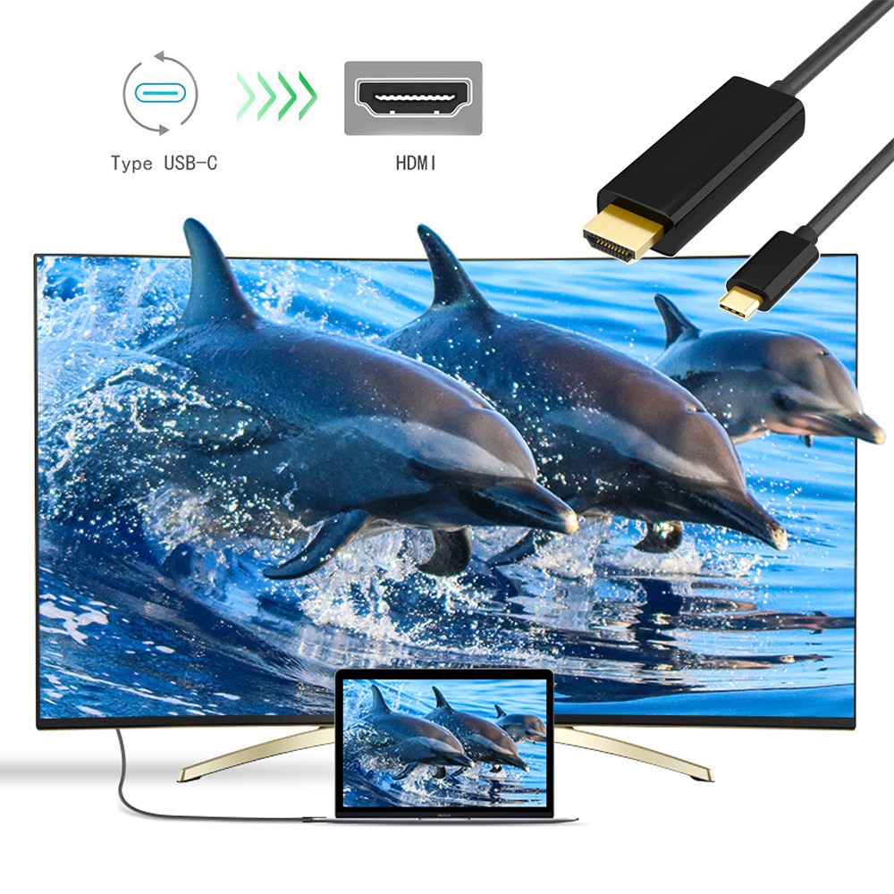 Type-C To HDMI Mirroring Adapter 4K Lightning Cabl... – Vicedeal