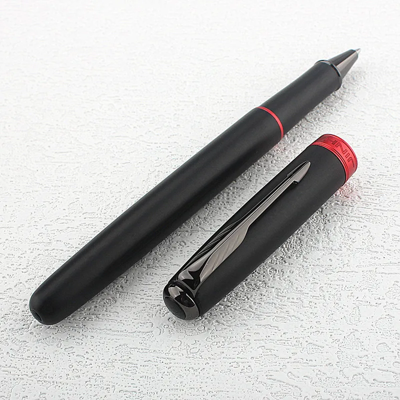 Lyxig jinhao 75 metall svart röd kulspetspenna för... – Vicedeal