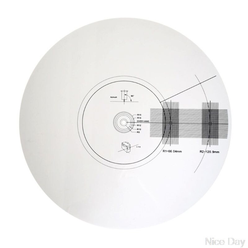 Lp vinyl skivspelare phono varvräknare kalibrering... – Vicedeal