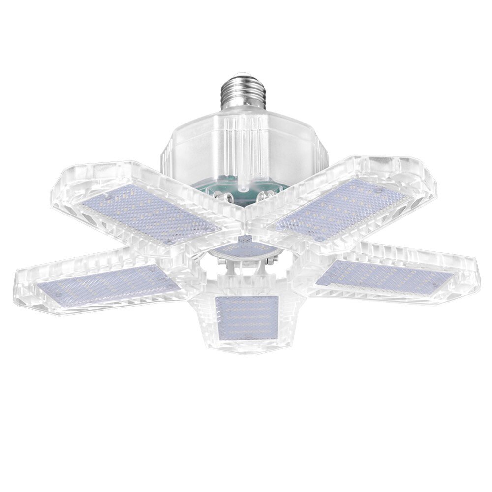 Five-leaf Folding Garage Fan Lights Adjustable E27... – Vicedeal