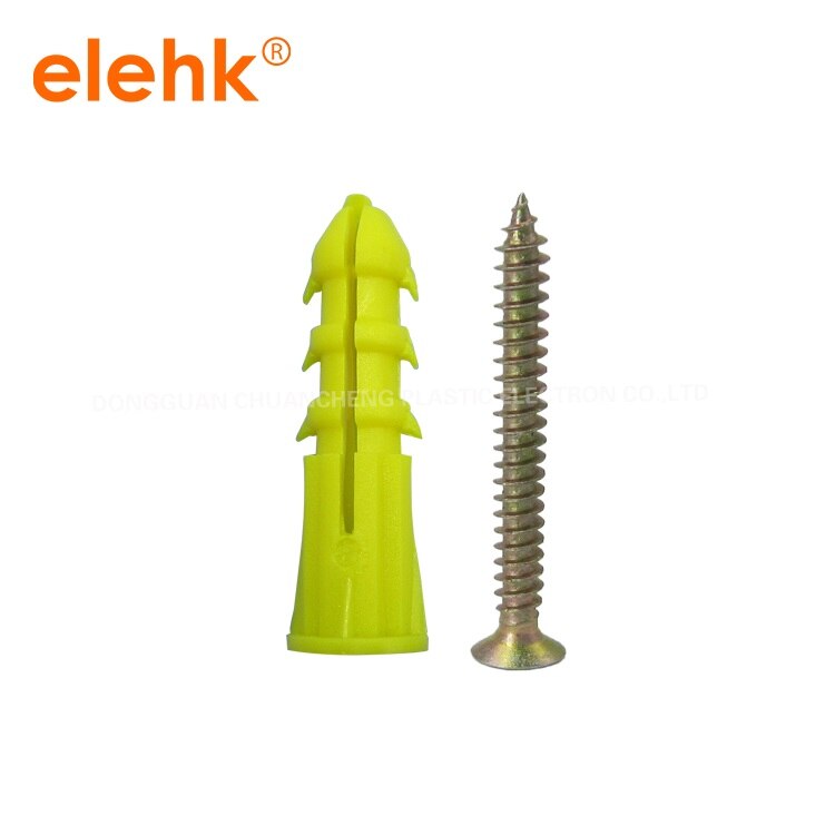 Solid PE Wall Plug Plastic Anchor With Cap 100PCS ... – Grandado