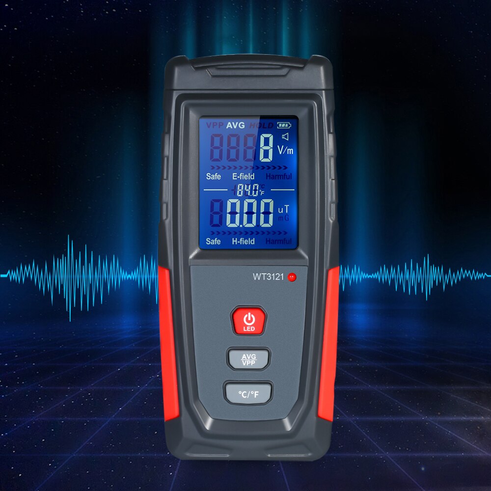 Handheld Electromagnetic Field Radiation Tester EM... – Grandado