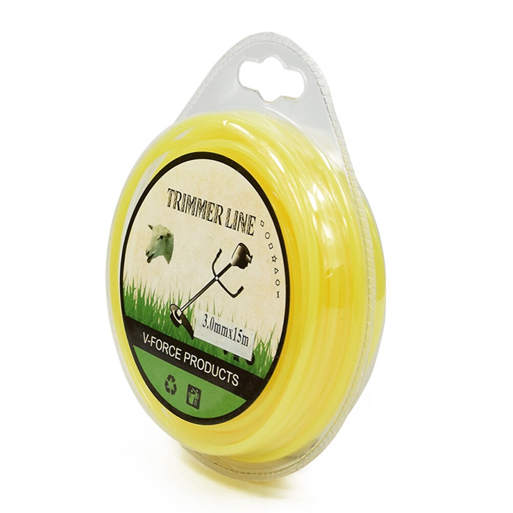 15m Grass Trimmer Line Strimmer Brushcutter Trimme... – Grandado