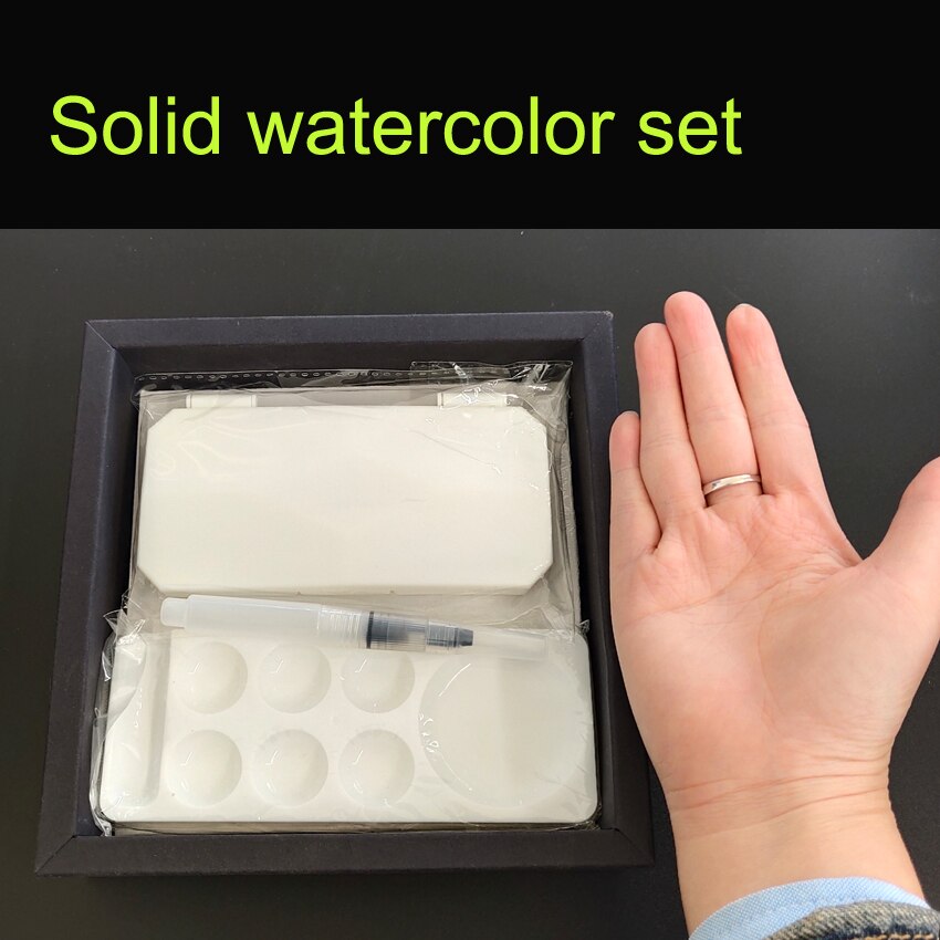 Draw Art Set Year Box Solid Watercolor Paint Set 1... – Vicedeal