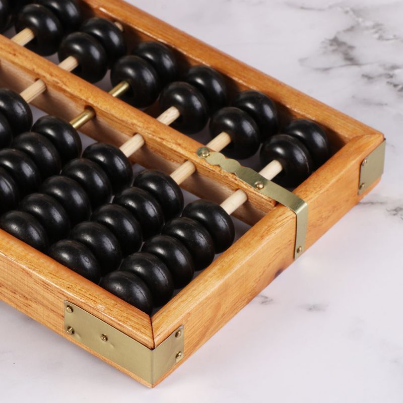 Portable Chinese 13 Digits Column Abacus Arithmeti... – Grandado