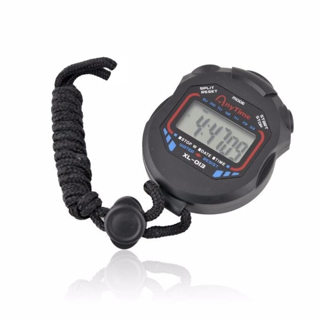 Digital Handheld LCD Chronograph Sports Stopwatch ... – Vicedeal