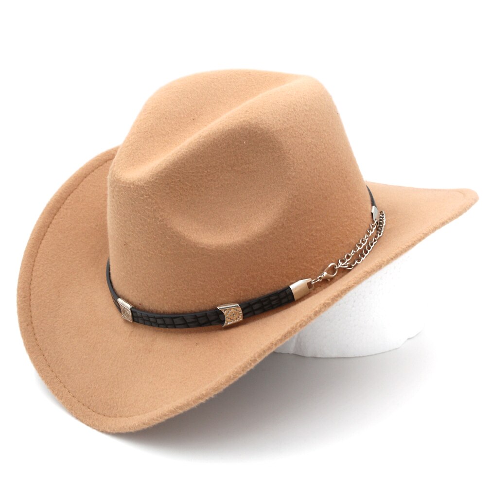 Mistdawn Women Men Wide Brim Western Cowboy Hat Co... – Grandado