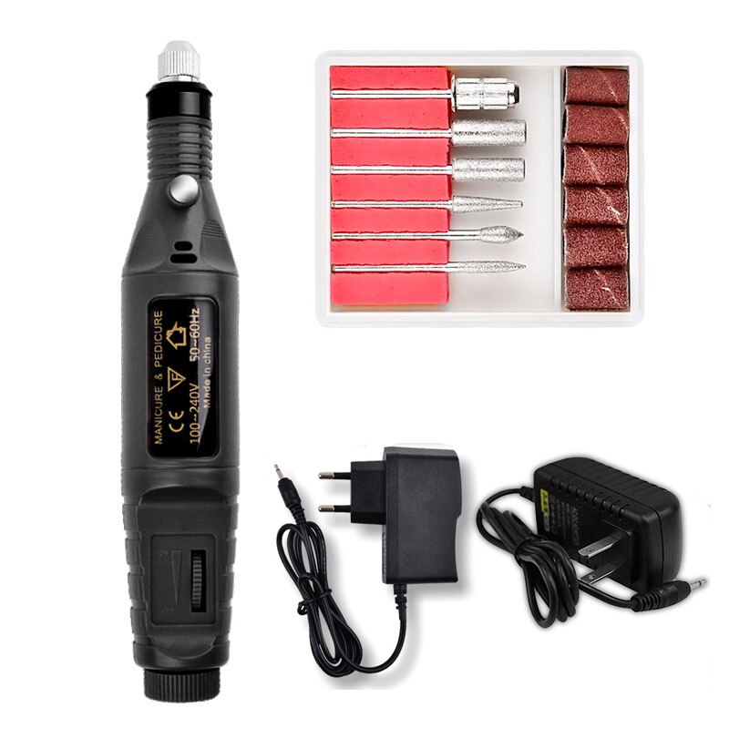 Eu/Us Plug Electric Nail Boor Machine Manicure Mac... – Grandado
