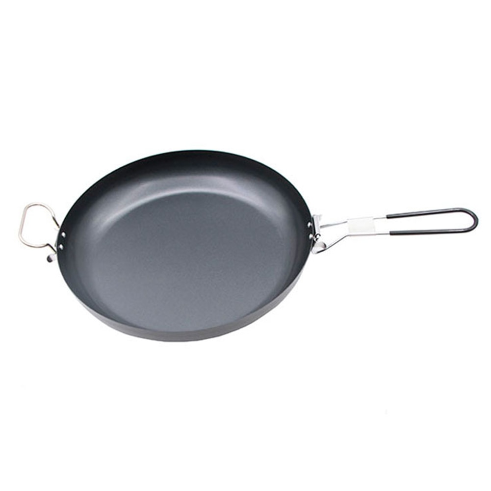 30cm Steak Easy Clean Round Flat Base Iron Cooking... – Vicedeal