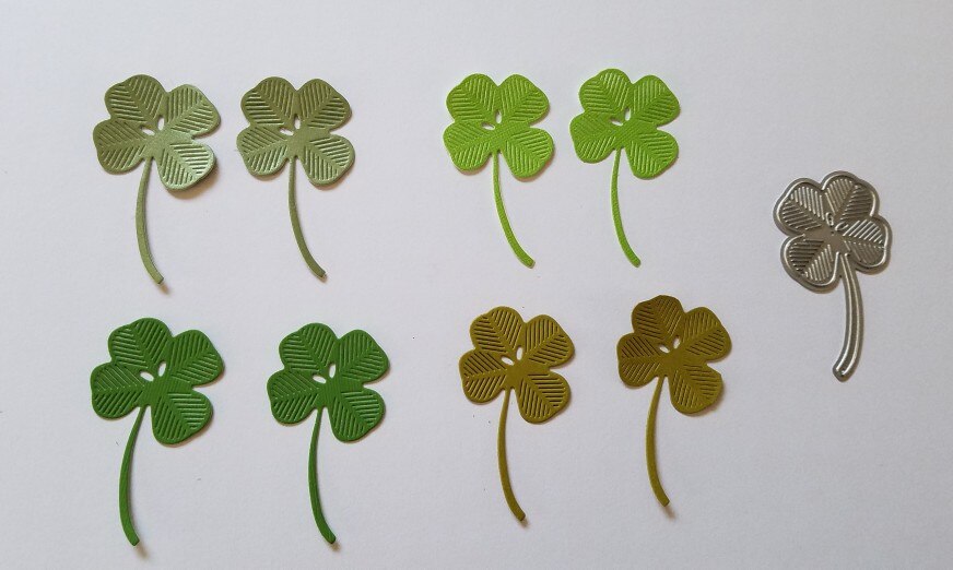 ForeWan Metal Steel Cutting Dies Four Leaf Clover ... – Grandado
