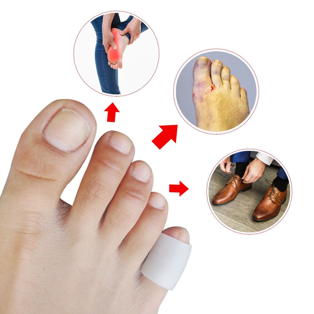 Toe Protector Silicone Small Toe Protective Cover ... – Vicedeal