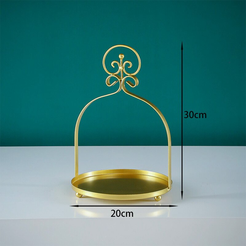 Stable Metal Dessert Table Cake Topper Display Sta... – Grandado