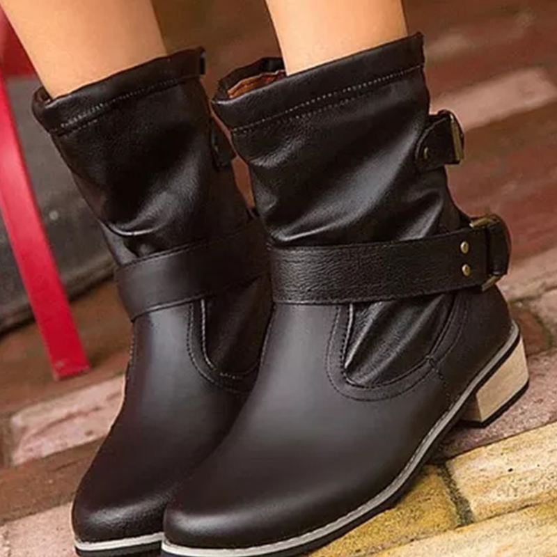 Botas femininas de inverno, botas femininas de cou... – Vicedeal