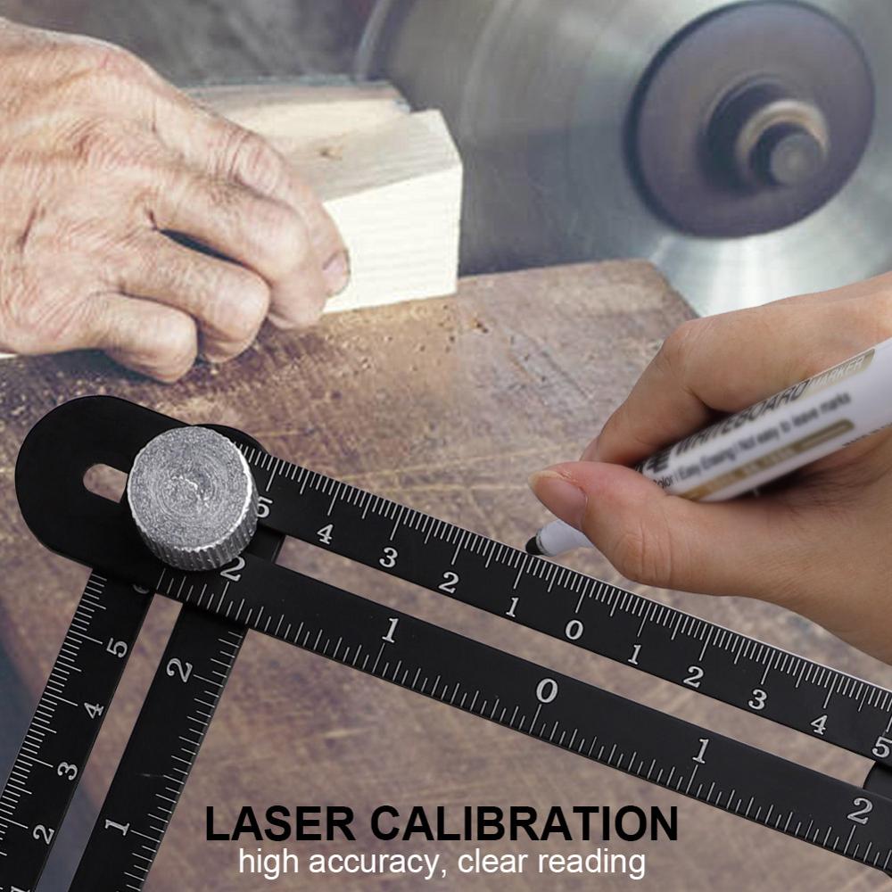 Construction Multi Angle Measuring Ruler Aluminum ... – Vicedeal