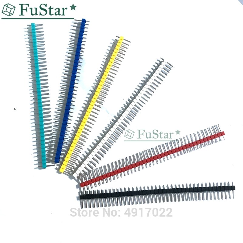 10/12pcs 40 Pin 1x40 Enkele Rij Man 2.54 Breekbare... – Vicedeal