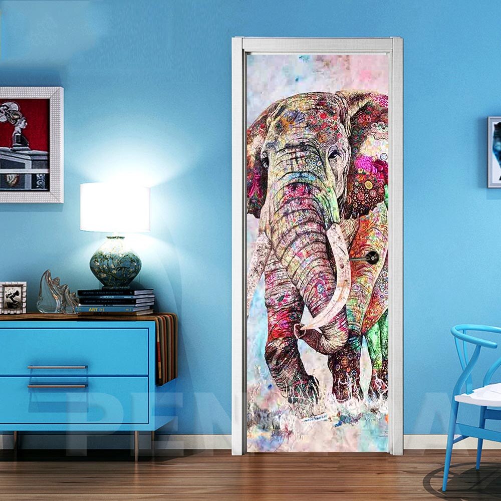 Deur Sticker Zelfklevende 3D Behang Diy Print Art ... – Grandado