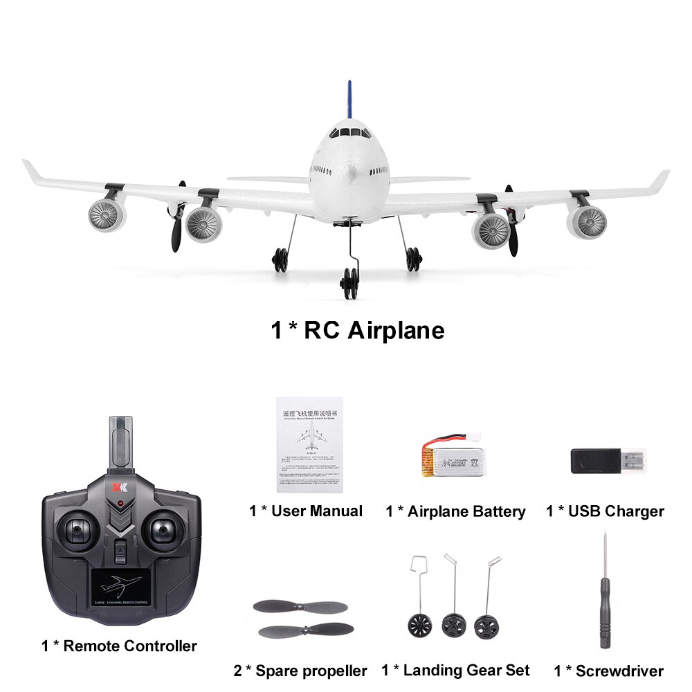 Wltoys XKS A150-C RC Airplane 2.4G Plane RC Aircra... – Vicedeal