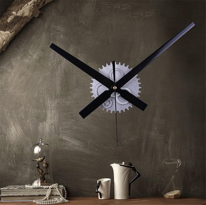 Wall Clock DIY Quartz Clock Needles 3D Wood Home D... – Grandado