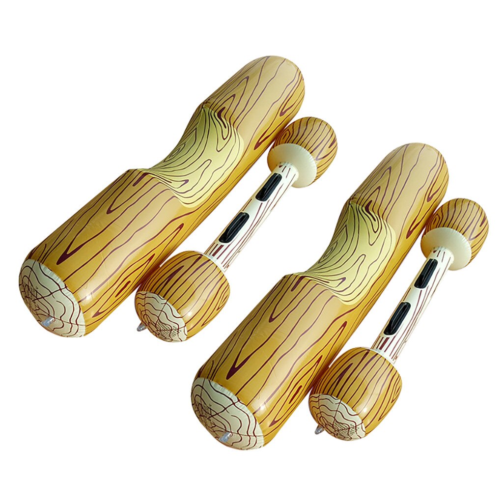 2PCS Summer Outdoor Beach Pool Inflatable Double B... – Grandado