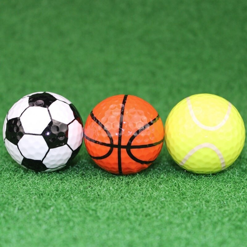 Colorful 1PCs Novelty Sports Golf Balls Golf Game ... – Vicedeal