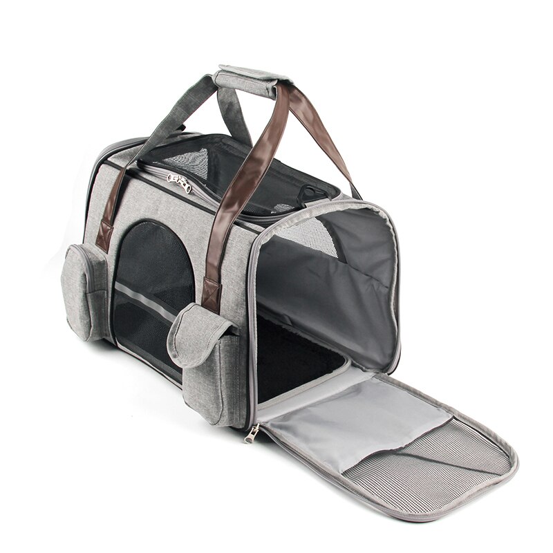 Multifunction Cat Backpack Large Capacity Grid Por... – Grandado