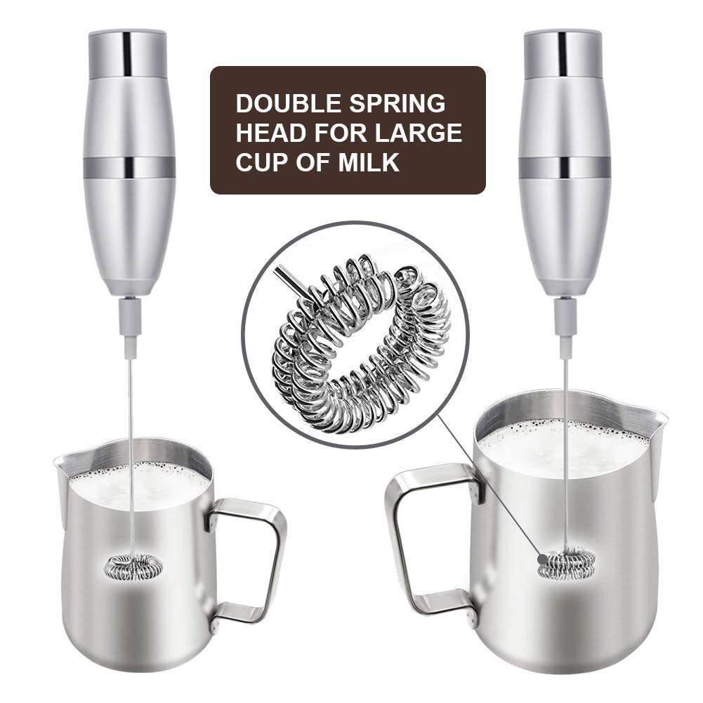 Milk Blender - Milk Frother, Electric Handheld Foa... – Grandado