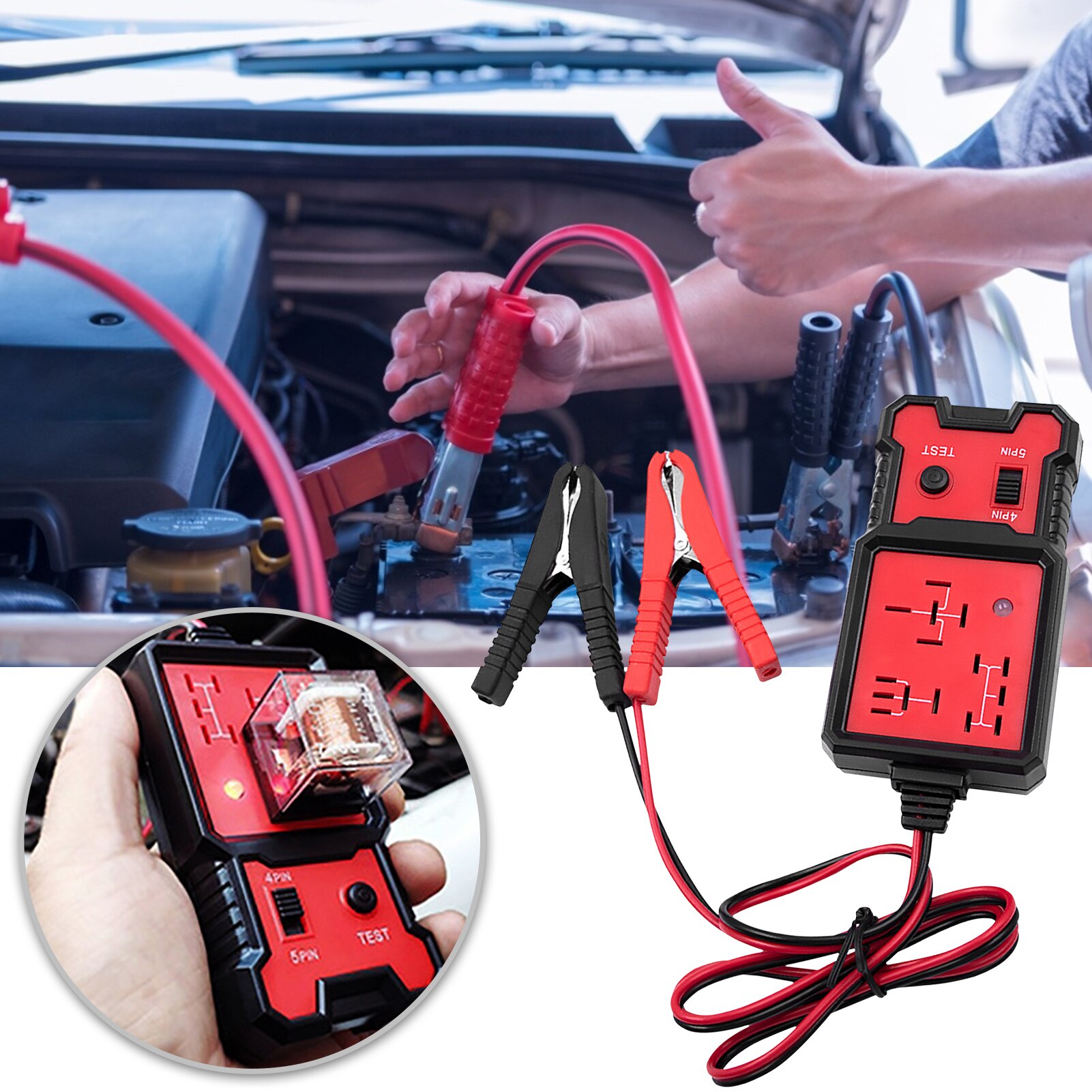 Universele 12V Batterij Checker Tool Auto Batterij... – Grandado