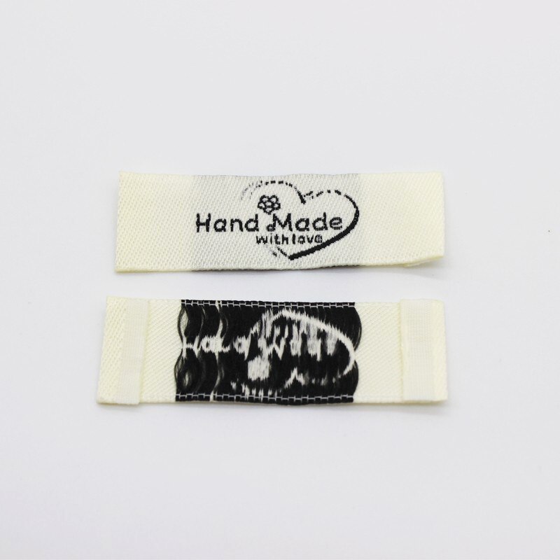 100Pcs Cloth Labels Tags Handmade With Love Label ... – Grandado