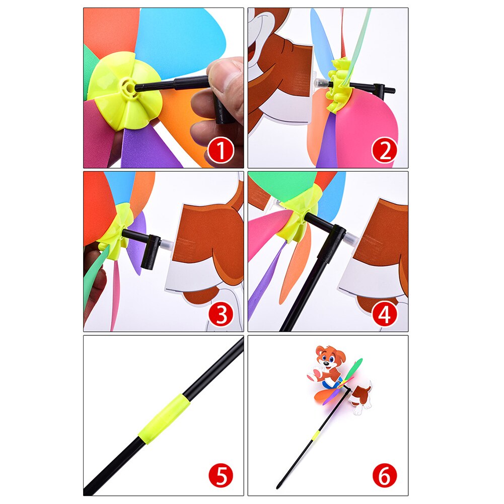 21inch Cartoon Bee Dog Windmill Whistle Toy Childr... – Grandado