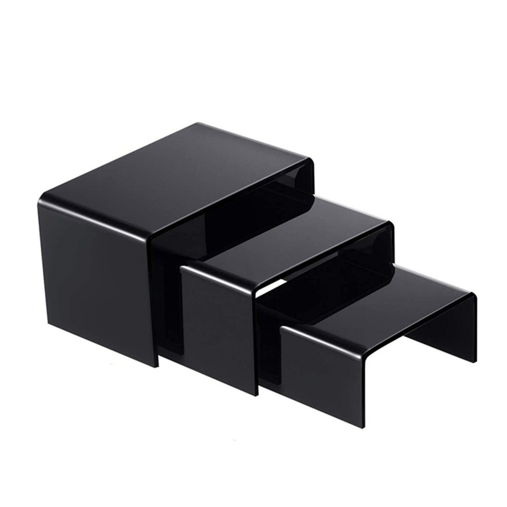 3 Stuks Acryl Display Riser Transparante Sieraden ... – Vicedeal