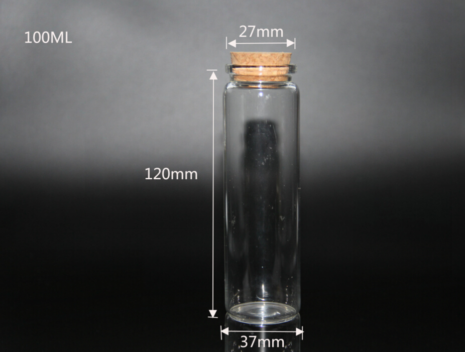 5PCS 25/30/40/50/60/70/80/80ml Glass Bottles Wishi... – Grandado