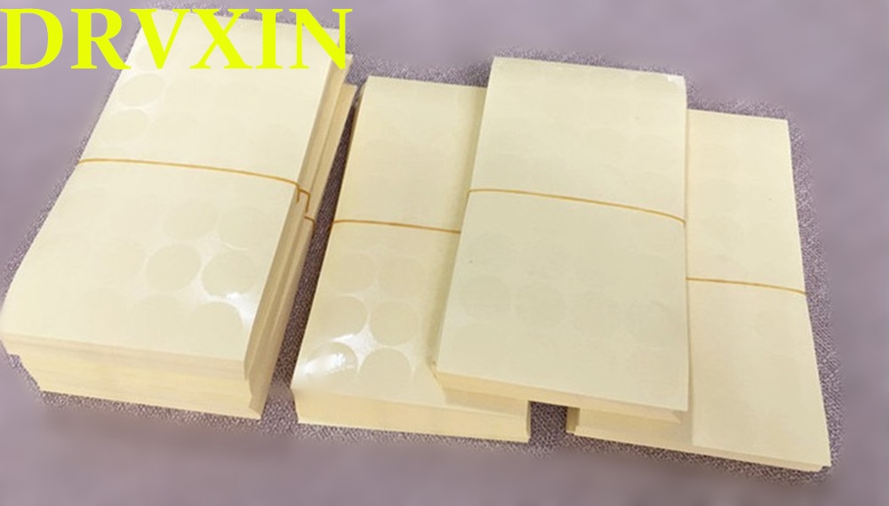 Round PVC transparent blank label 3.5cm For high-e... – Vicedeal