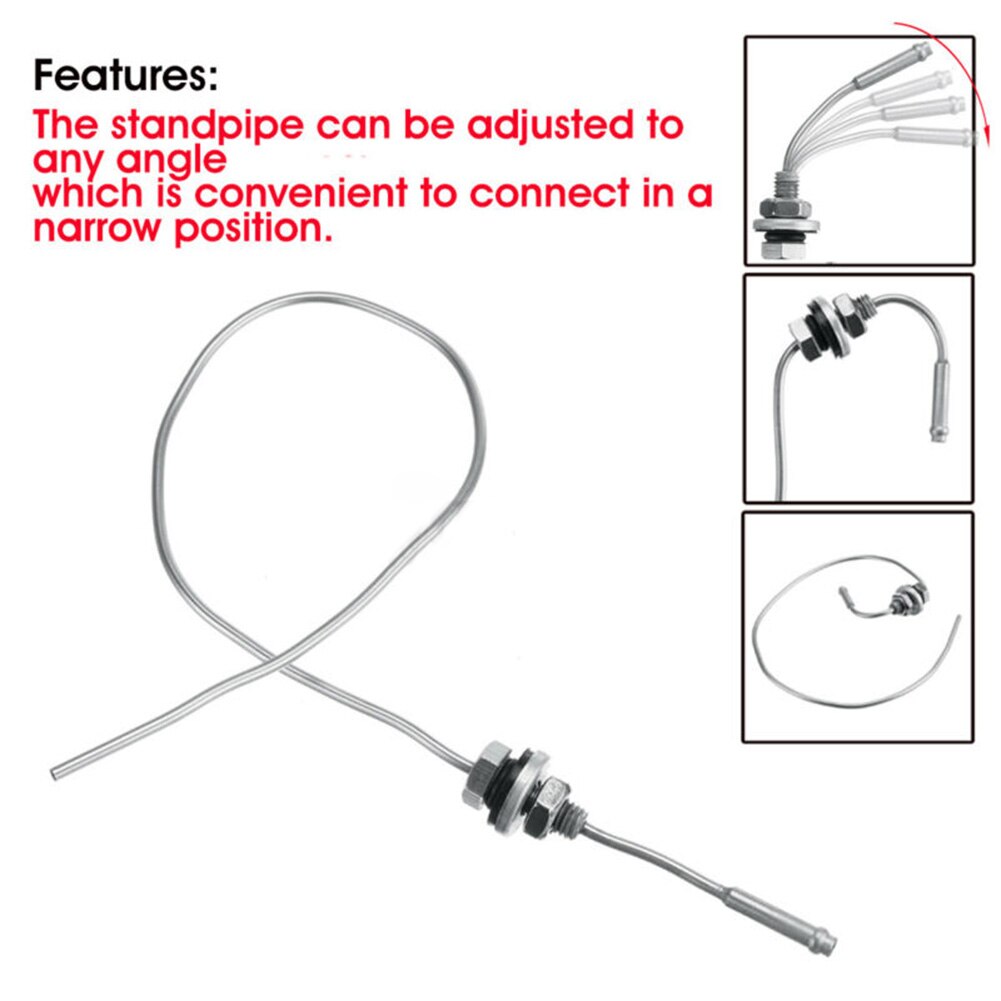 Fuel Tank Stand Pipe W/ Pickup Clip Filter Hose Fo... – Grandado