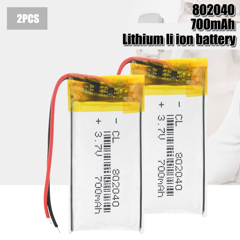 3.7V Lipo cells 802040 700mah Lithium Polymer Rech... – Grandado